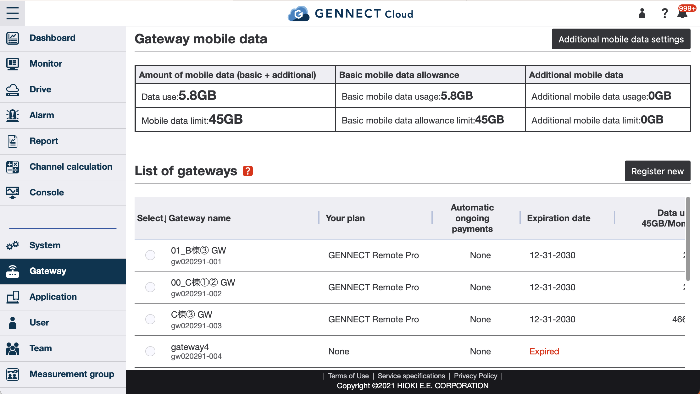 Check the license of GENNECT Remote | GENNECT Cloud