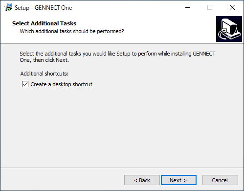 Install the application | GENNECT One