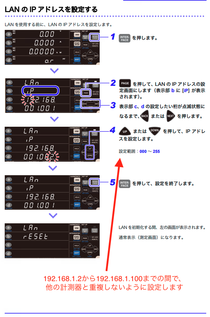 PW3335, PW3336, PW3337 パワーメータ | GENNECT Remote